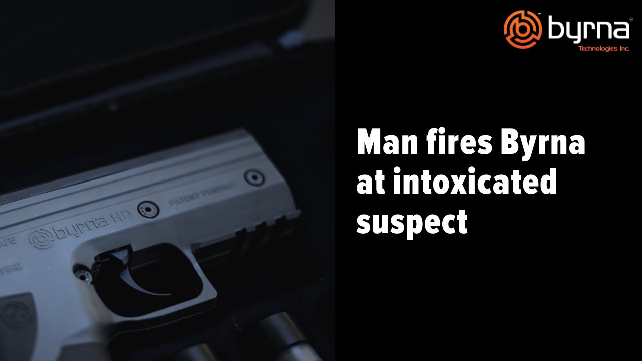 Man fires Byrna at intoxicated suspect