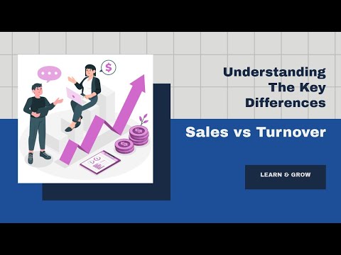Sales vs Turnover, Difference between Sales & Turnover