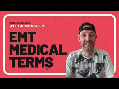EMT Acronyms You NEED to Know Pt 1 | Assessment & Vital Signs #emt #nremt #medical #ems #emtb