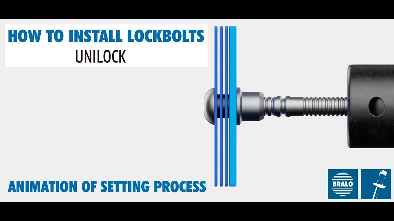 HOW TO INSTALL A LOCKBOLT UNILOCK