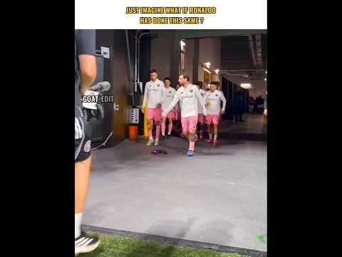 No haate for leo β€οΈπ #messi #ronaldo #football #media #shorts #barcelona #jersey #miami #edit