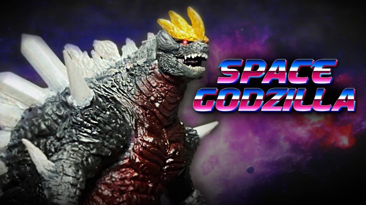 MONSTERVERSE SPACE GODZILLA CUSTOM FIGURE SHOWCASE