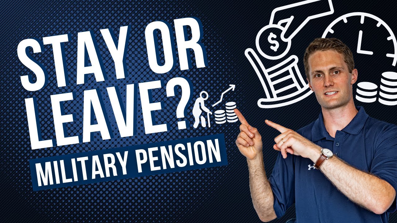 Stay In or Get Out? The Value of a Military Pension