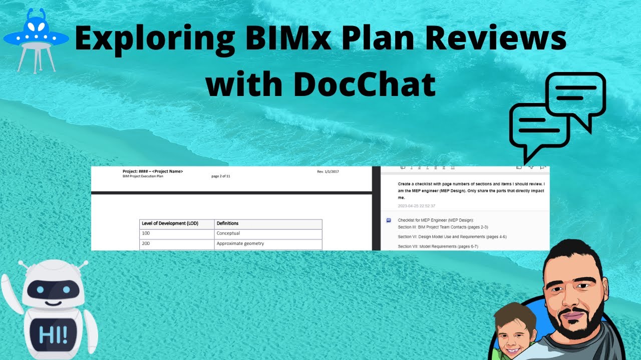 BEP | Exploring BIMx Plan Reviews with DocChat | Automating PDF Reviews