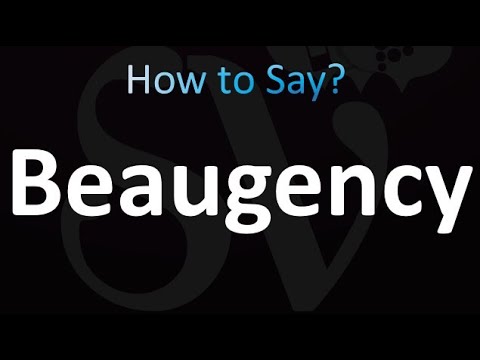 How to Pronounce Beaugency (Correctly!)