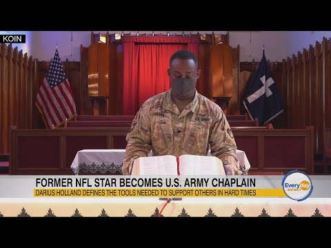Former NFL Star Becomes U.S. Army Chaplain