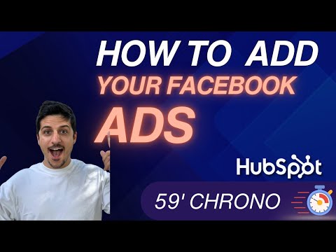 How to Connect your Facebook ad account to HubSpot
