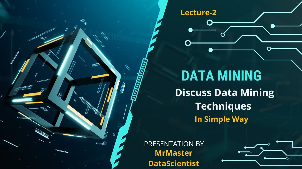 Data Mining Techniques: Classification, Clustering, Regression, & More | lecture #2