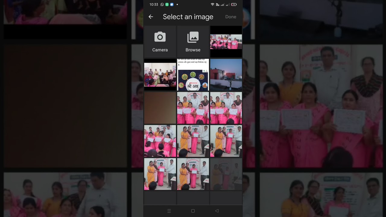 How to add photo on Poshan Abhiyaan website data entry