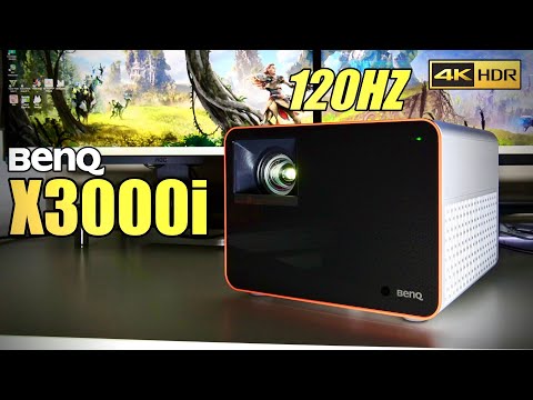 Best 4K HDR Gaming Projector with Android TV - BENQ X3000i Review