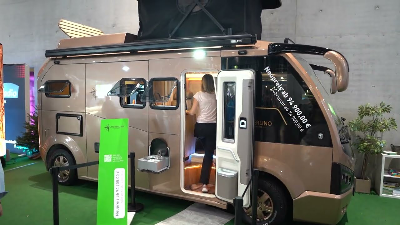 Ultra-Compact 2023 San Berlino Is RV Luxury in a Boxy Form, Meant for ...