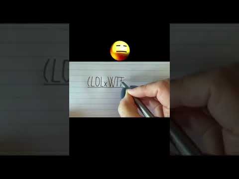 Real meaning of OMG** 😜 #handwriting #omg #lol #lmao #wtf