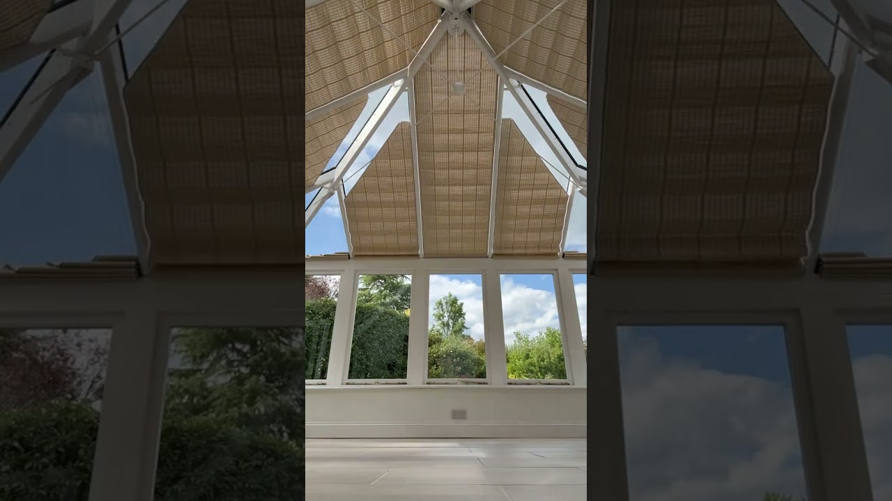 Automated Pinoleum Conservatory Blinds | Satisfying Content | Specialist Blinds