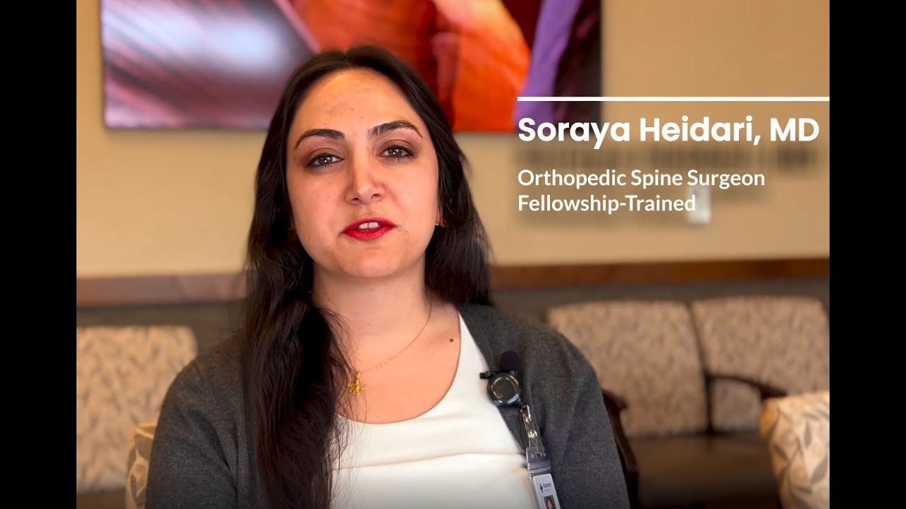 Dr. K. Soraya Heidari | Fellowship-Trained Orthopedic Spine Surgeon