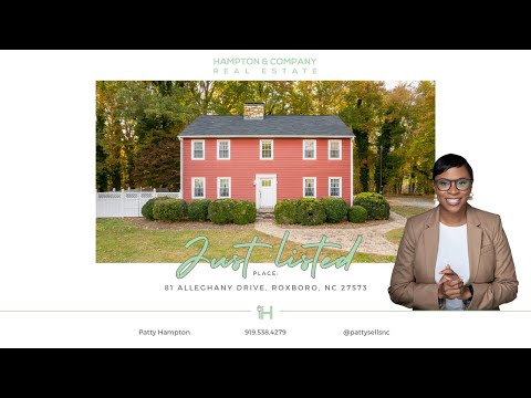 Home For Sale: 81 Alleghany Dr, Roxboro, NC 27573