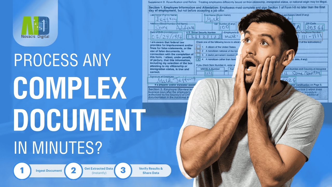 Automate Document Processing in Seconds (Real I‑9 Form Demo) I iFP AI Extraction