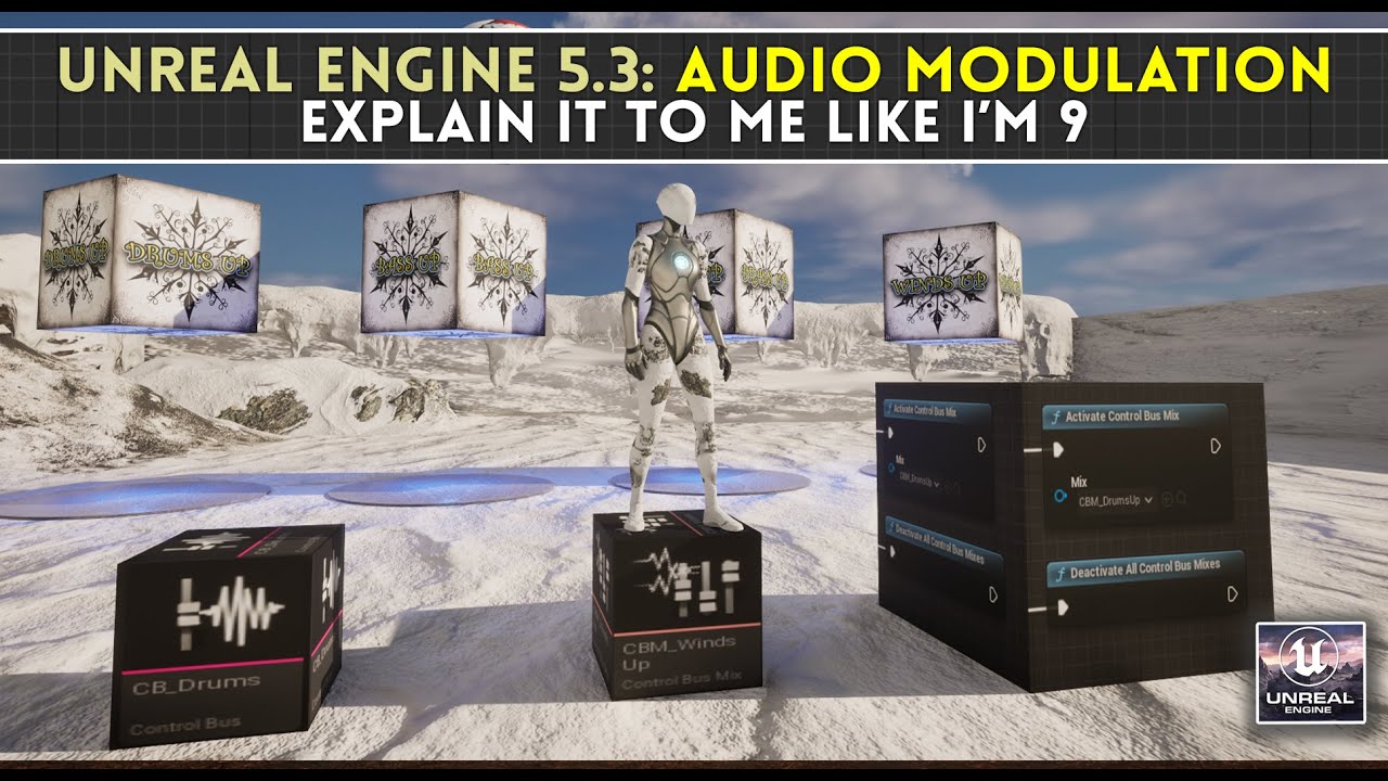 Unreal Engine 5.3 - Audio Modulation; Explain it To Me Like I’m 9