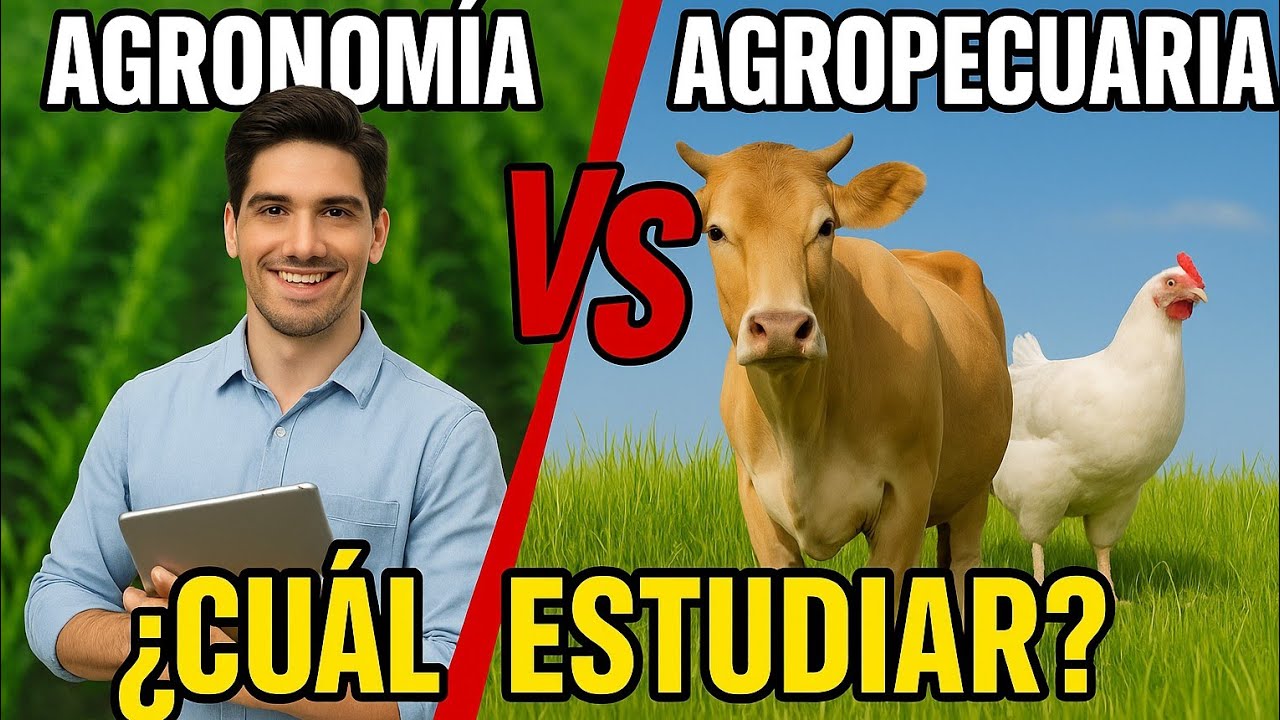 Choose your path in agriculture! Agronomy vs. Livestock Farming 🌱💼