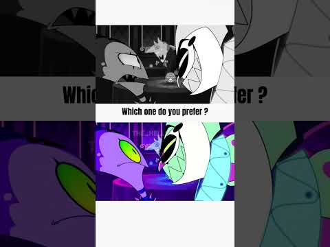 Which One Do You Prefer ? [VO vs VF] #foryou #helluvaboss #helluvabossedit#verosika #blitzo #ozzie