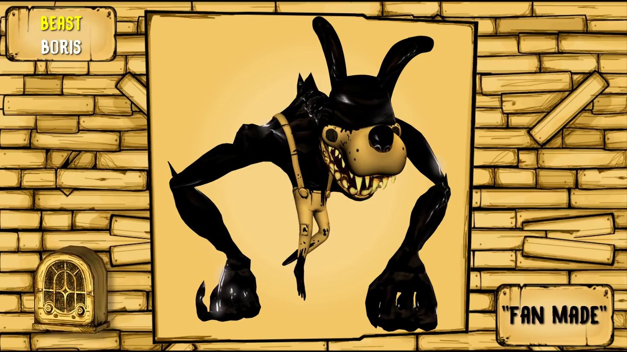 Types of characters Bendy and the Ink Machine Fan Made(Не моё)