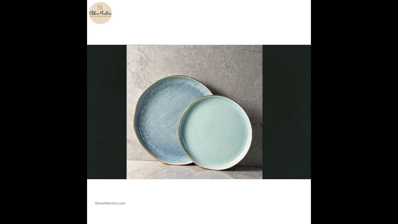 uxury Porcelain Plates for Elegant Dining | Cyan Kitchen Plate Set Unboxing & Review #giftideas #