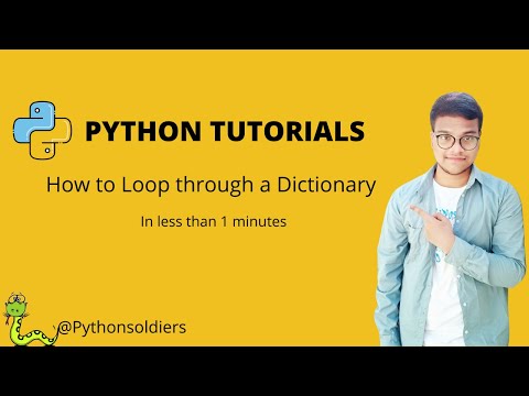 How to Loop through a dictionary in python Tutorial #shorts #python #tutorials
