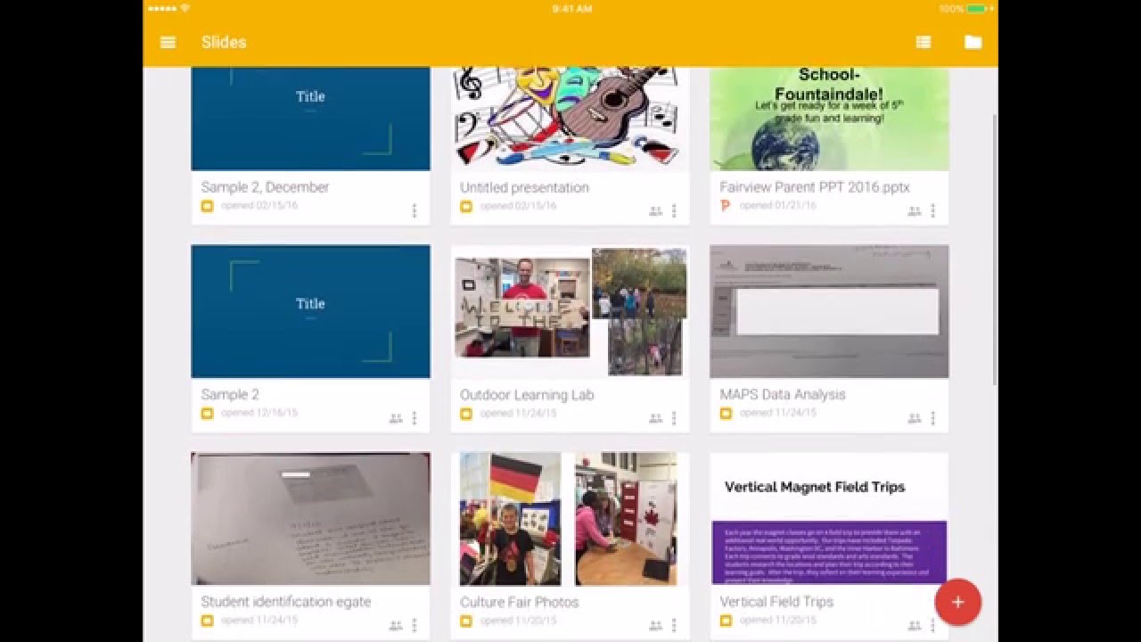 Google Slides iOS App