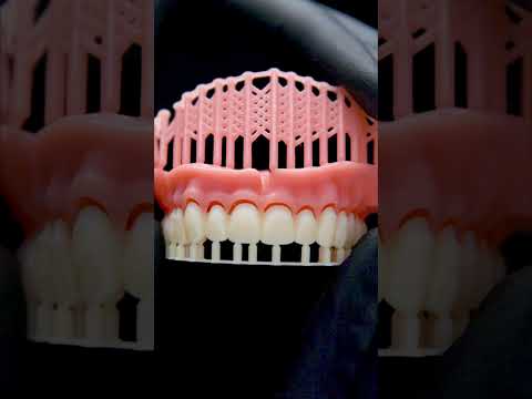 SprintRay Denture Base and Teeth Launch Vertical