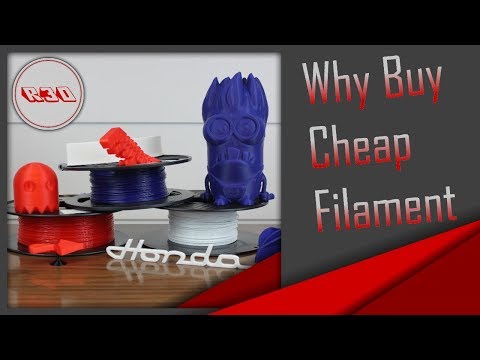 Why Buy Cheap Filament? Let's find out!