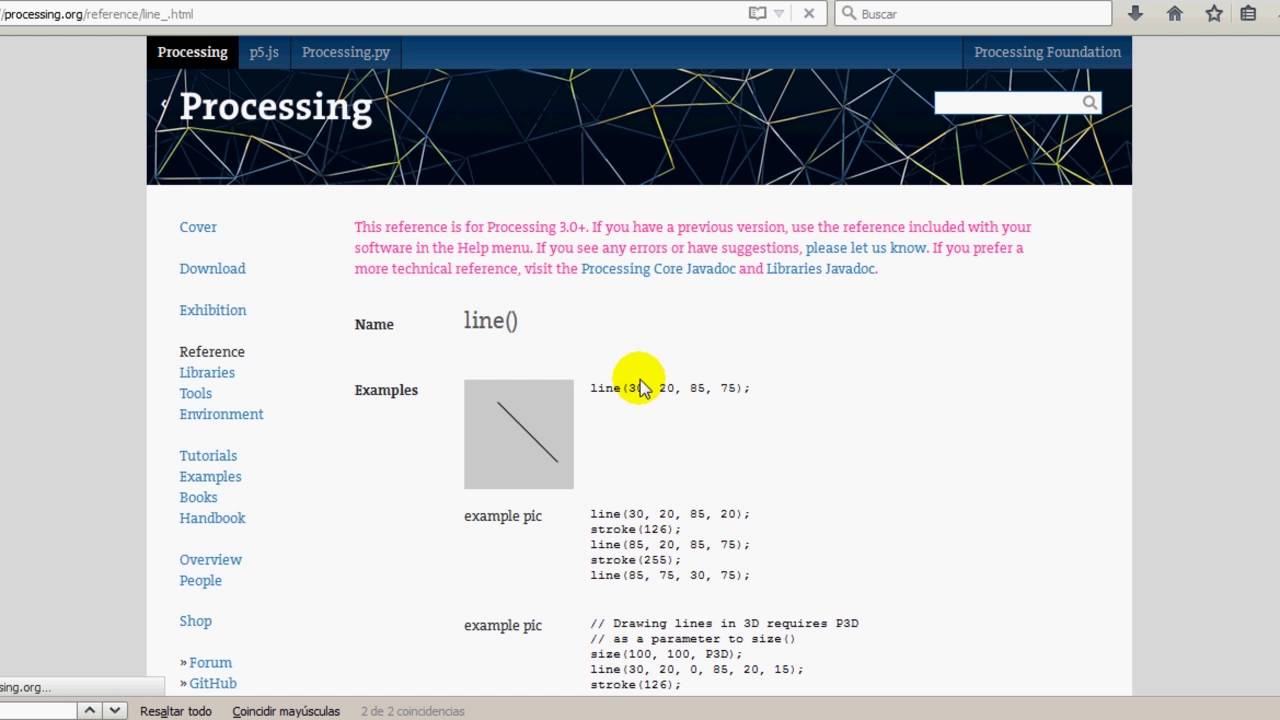 Programación con Processing:  introducción
