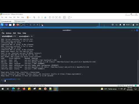 how to perform banner grabbing and service detection using nmap in kali linux