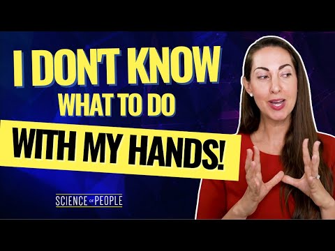 What to do with your hands while sitting, standing, talking...and dancing?