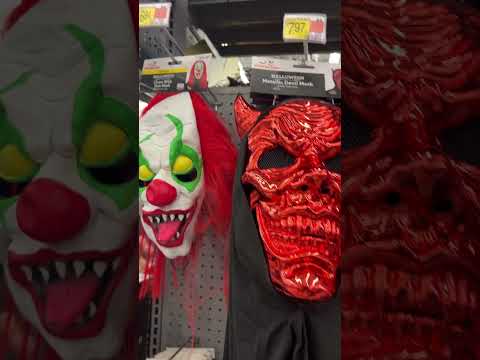 👻👻👻 Creepy Halloween Masks at Walmart #halloween #walmart #short SUBSCRIBE FOR FULL VIDEOS