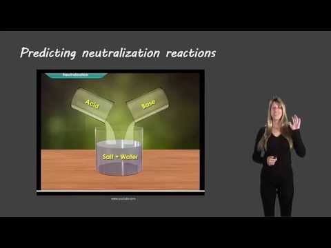 Predicting products of neutralization reactions
