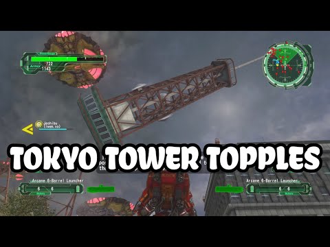 Steam Community :: Video :: Tokyo Tower Topples in EDF6