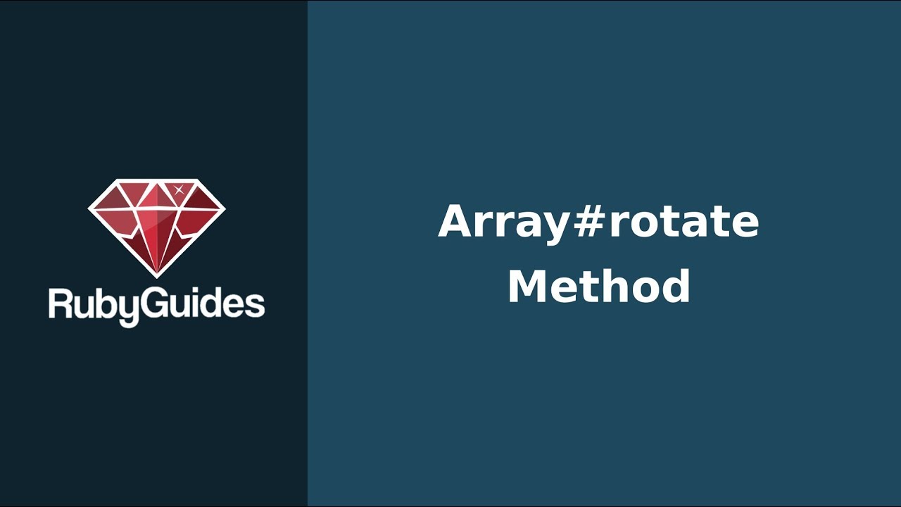 Ruby Array#rotate Method