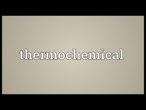 Thermochemical Meaning