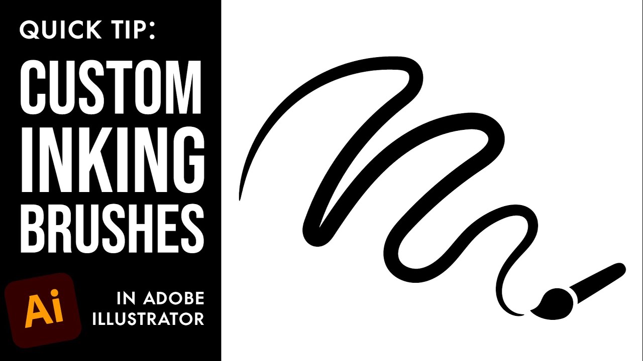 Quick Tip: How to Make Custom Inking Brushes in Adobe Illustrator