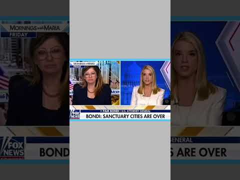 PAM BONDI DROPS BOMBSHELL: "Sanctuary Cities Are OVER By Year's End!" 🇺🇸#usanews #shortfeed