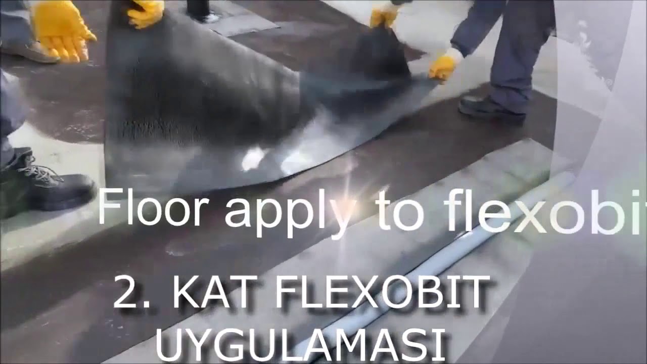 BITUFA - APPLICATION OF FLEXOBIT ASPHALT MEMBRANE FOR SEALING EXPANSION JOINTS