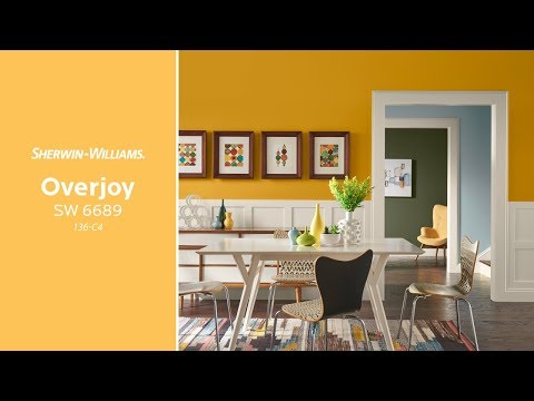 September 2018 Color of the Month: Overjoy - Sherwin-Williams