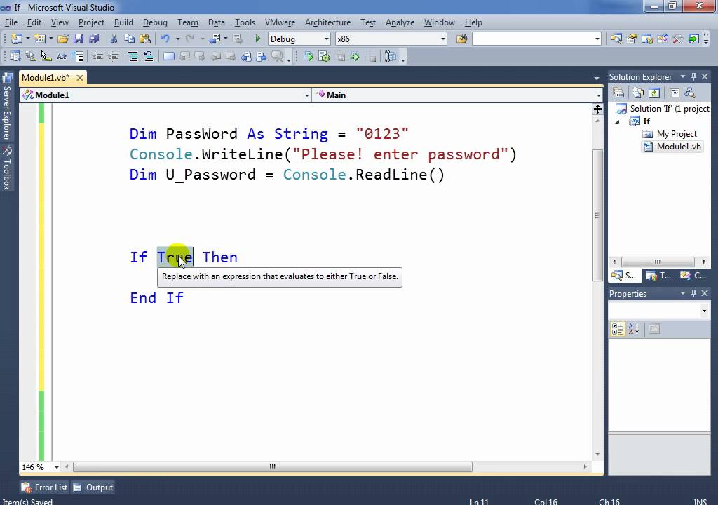 029 IF statement- vb.net 2010 | كورس Visual Basic 2010 وقف اونلاين