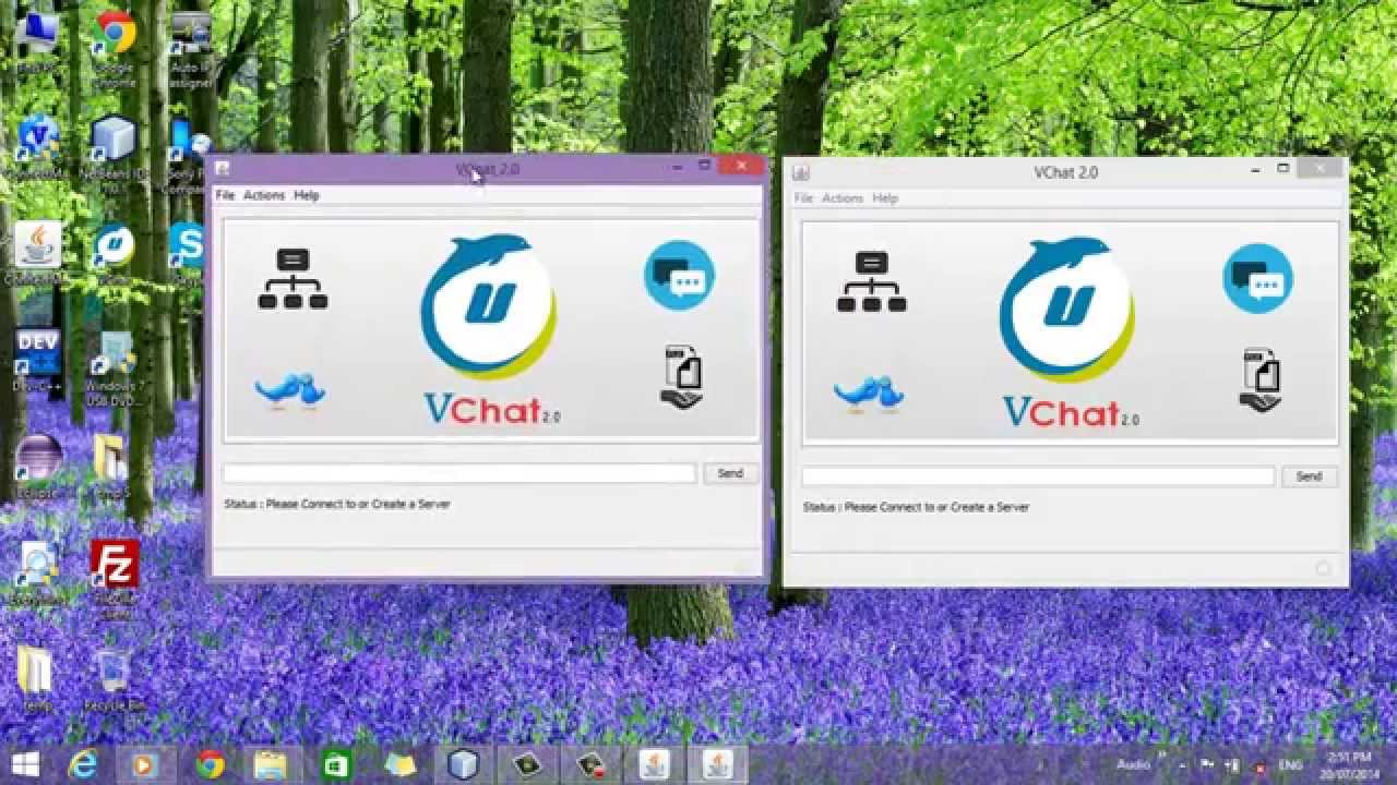 VChat 2.0 Java chat application