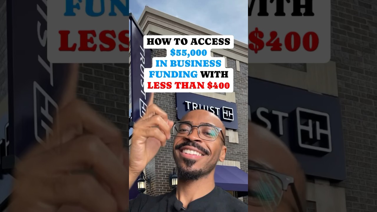 How to access $55,000 in business funding with less than $400