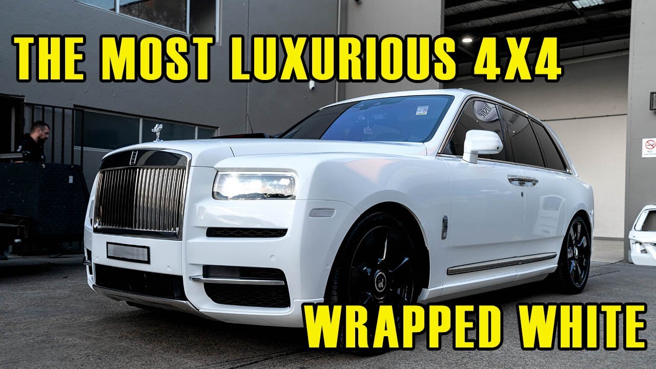 Wrapping Craziest Rolls Royce Cullinan in The World!