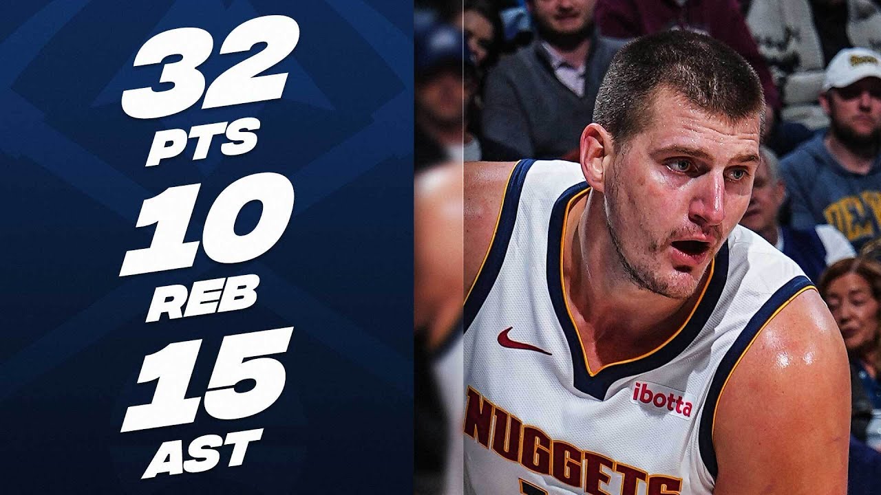 Nouveau triple double de Nikola Jokic, nouvelle victoire des Nuggets