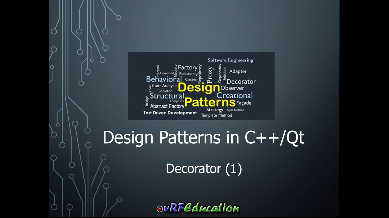 Design Patterns in C++/Qt – Decorator Pattern (1)