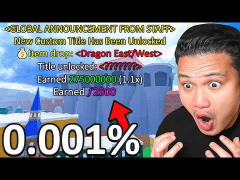Blox Fruits RAREST EXCLUSIVE Titles!
