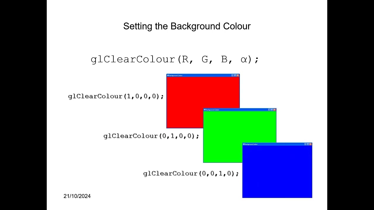 Computer Graphics using OpenGL Part 1 HD