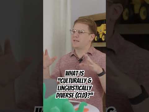 Being Culturally and Linguistically Diverse (CLD) #culturalluandlinguisticallydiverse #CLD